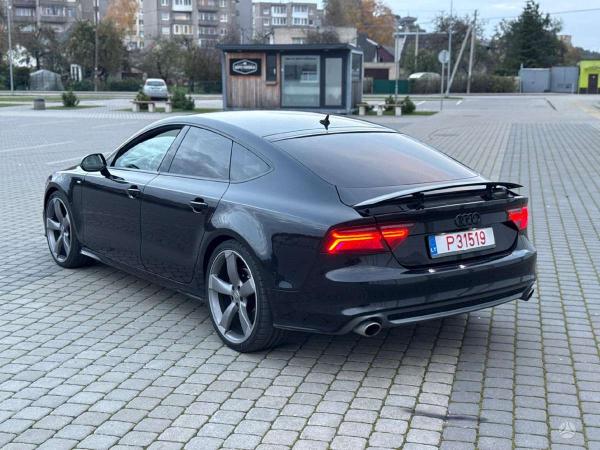 Melns Audi A7 Sportback 2014 Jonava, ar dzinēja tilpumu 3.00 L un nobraukumu 268 tūkst. km par 17000 €, foto 6 vietnē AUTOMOTO.COM.LV