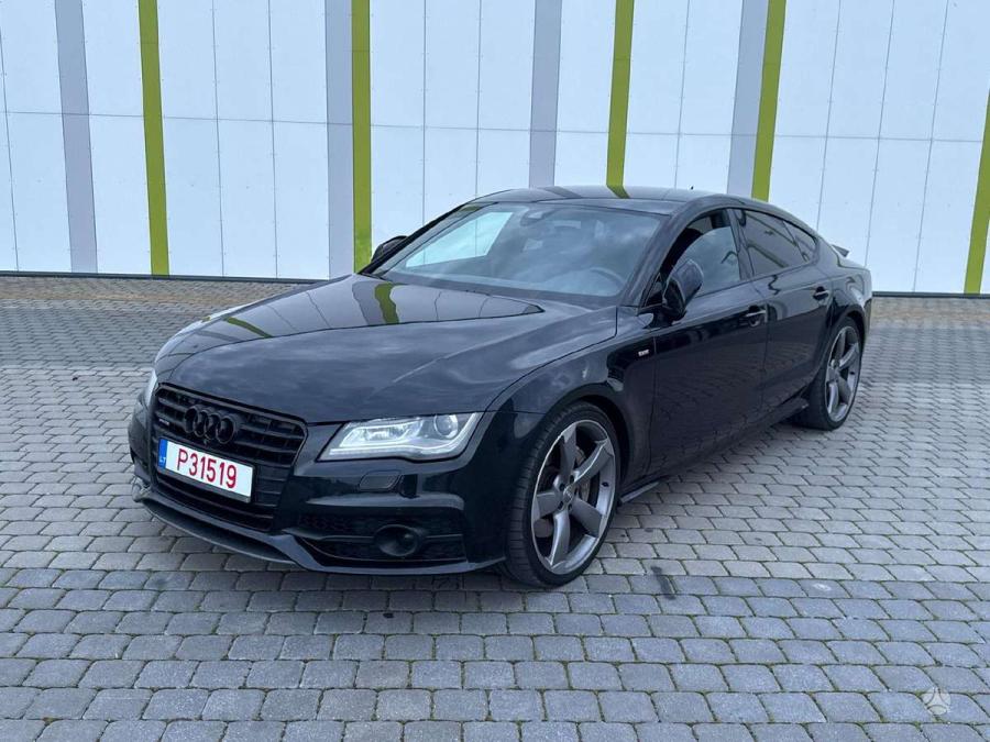 Melns Audi A7 Sportback 2014 Jonava, ar dzinēja tilpumu 3.00 L un nobraukumu 268 tūkst. km par 17000 €, foto 9 vietnē AUTOMOTO.COM.LV
