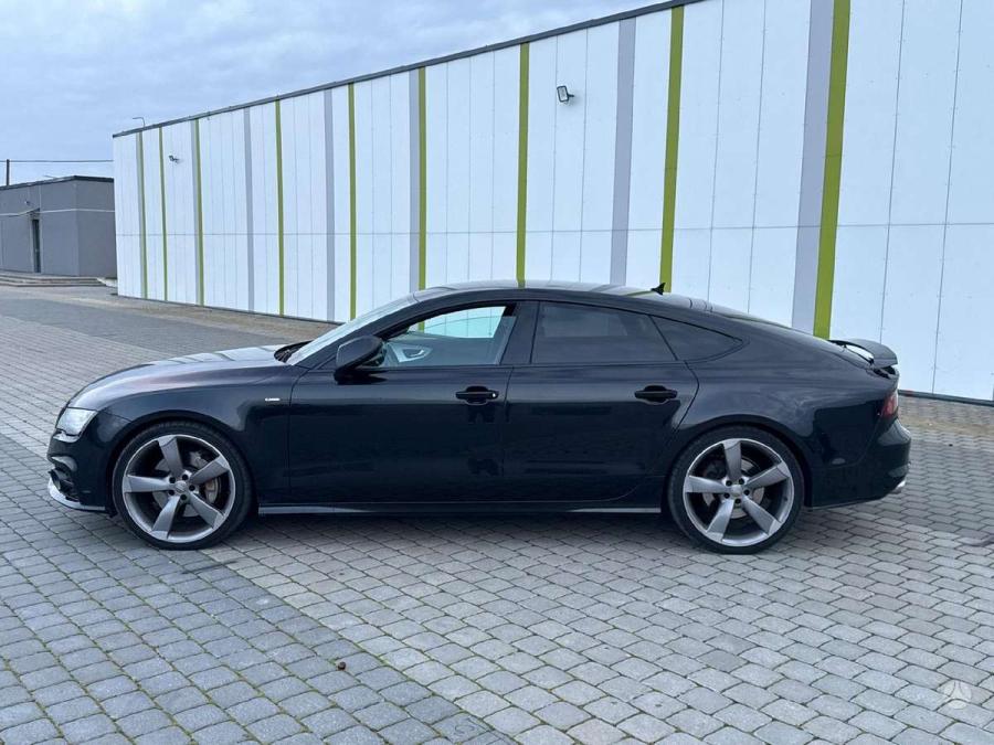 Melns Audi A7 Sportback 2014 Jonava, ar dzinēja tilpumu 3.00 L un nobraukumu 268 tūkst. km par 17000 €, foto 11 vietnē AUTOMOTO.COM.LV