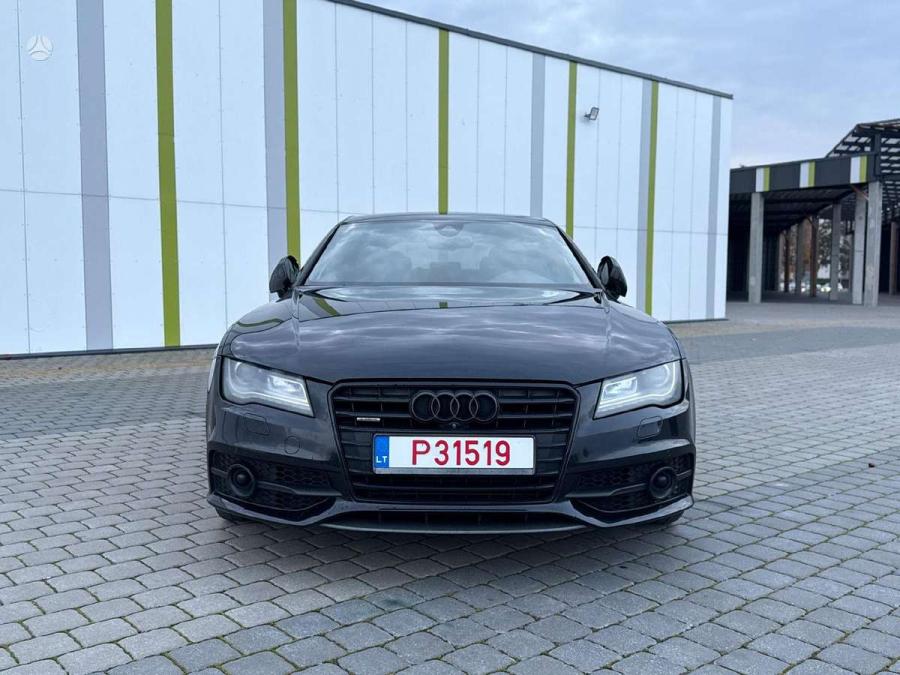 Melns Audi A7 Sportback 2014 Jonava, ar dzinēja tilpumu 3.00 L un nobraukumu 268 tūkst. km par 17000 €, foto 13 vietnē AUTOMOTO.COM.LV