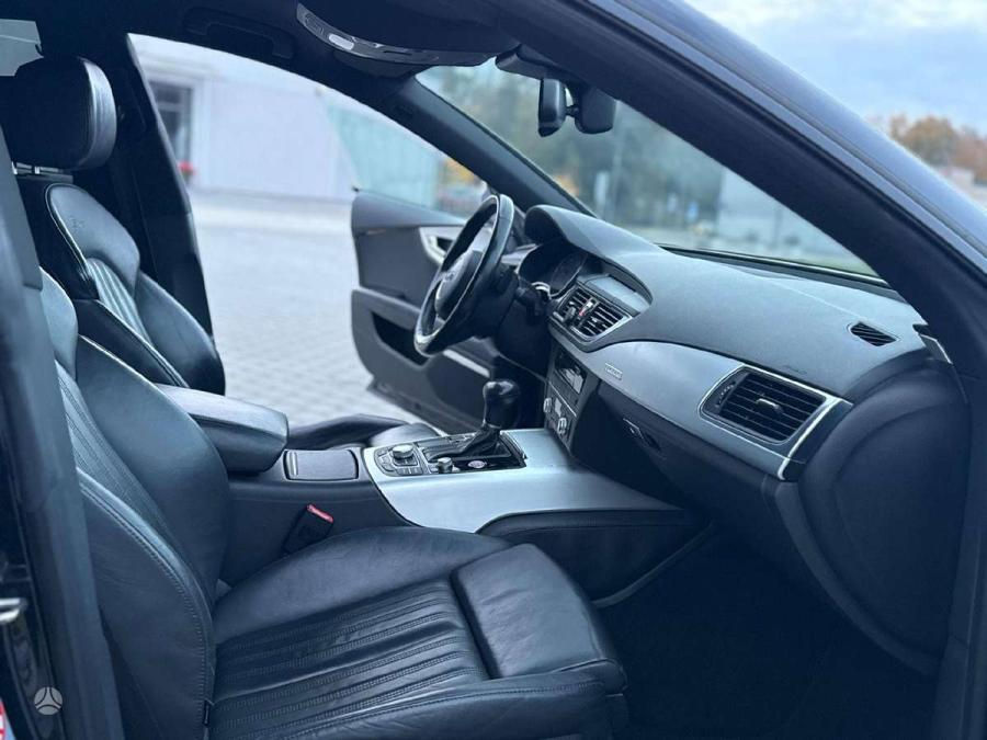 Melns Audi A7 Sportback 2014 Jonava, ar dzinēja tilpumu 3.00 L un nobraukumu 268 tūkst. km par 17000 €, foto 17 vietnē AUTOMOTO.COM.LV