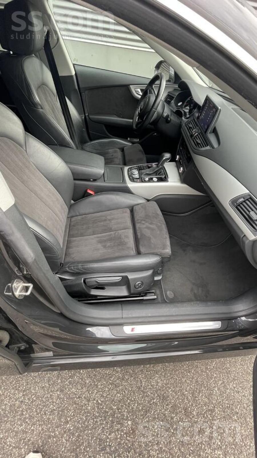 Melns Audi A7 Sportback 2015 Rīga, ar dzinēja tilpumu 3.00 L un nobraukumu 249 tūkst. km par 14900 €, foto 9 vietnē AUTOMOTO.COM.LV