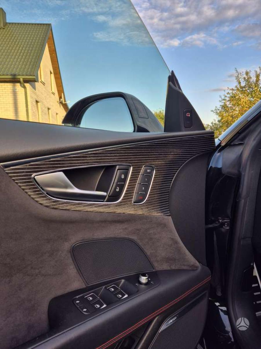 Black Audi A7 Sportback 2015 in Vilnius, with an engine capacity of 3.00 L and mileage of 177 thousand km for 19850 €, photo 12 on AUTOMOTO.COM.LV