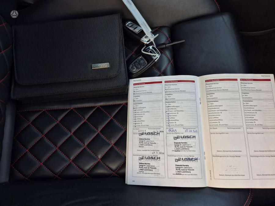Black Audi A7 Sportback 2015 in Vilnius, with an engine capacity of 3.00 L and mileage of 177 thousand km for 19850 €, photo 26 on AUTOMOTO.COM.LV