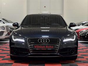 Black Audi A7 Sportback 2015 in Vilnius, with an engine capacity of 3.00 L and mileage of 192 thousand km for 11500 €, photo 4 on AUTOMOTO.COM.LV