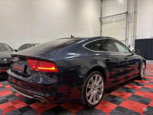 Black Audi A7 Sportback 2015 in Vilnius, with an engine capacity of 3.00 L and mileage of 192 thousand km for 11500 €, photo 8 on AUTOMOTO.COM.LV