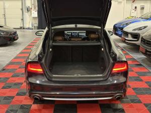 Black Audi A7 Sportback 2015 in Vilnius, with an engine capacity of 3.00 L and mileage of 192 thousand km for 11500 €, photo 73 on AUTOMOTO.COM.LV