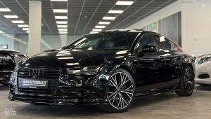 Melns Audi A7 Sportback 2016 Klaipėda, ar dzinēja tilpumu 3.00 L un nobraukumu 127 tūkst. km par 23900 €, foto 10 vietnē AUTOMOTO.COM.LV