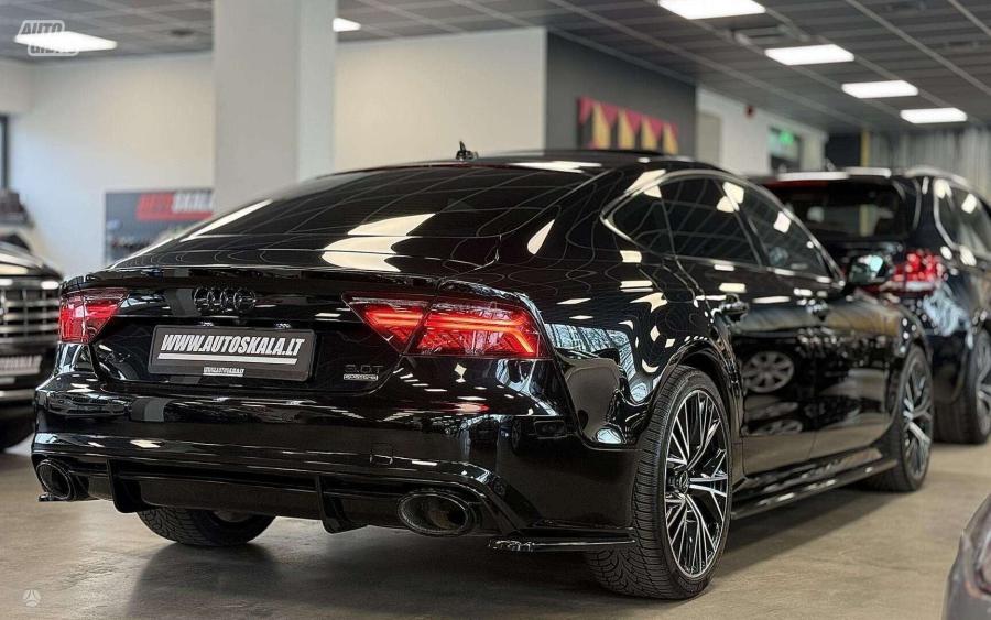 Melns Audi A7 Sportback 2016 Klaipėda, ar dzinēja tilpumu 3.00 L un nobraukumu 127 tūkst. km par 23900 €, foto 15 vietnē AUTOMOTO.COM.LV