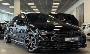 Melns Audi A7 Sportback 2016 Klaipėda, ar dzinēja tilpumu 3.00 L un nobraukumu 127 tūkst. km par 23900 €, foto 16 vietnē AUTOMOTO.COM.LV