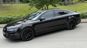 Melns Audi A7 Sportback 2016 Jūrmala, ar dzinēja tilpumu 3.00 L un nobraukumu 0 tūkst. km par 19950 €, foto 6 vietnē AUTOMOTO.COM.LV