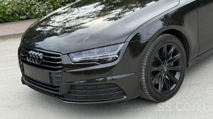 Melns Audi A7 Sportback 2016 Jūrmala, ar dzinēja tilpumu 3.00 L un nobraukumu 0 tūkst. km par 19950 €, foto 7 vietnē AUTOMOTO.COM.LV
