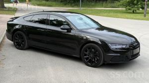 Melns Audi A7 Sportback 2016 Jūrmala, ar dzinēja tilpumu 3.00 L un nobraukumu 0 tūkst. km par 19950 €, foto 10 vietnē AUTOMOTO.COM.LV