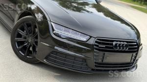 Melns Audi A7 Sportback 2016 Jūrmala, ar dzinēja tilpumu 3.00 L un nobraukumu 0 tūkst. km par 19950 €, foto 14 vietnē AUTOMOTO.COM.LV