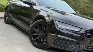 Melns Audi A7 Sportback 2016 Jūrmala, ar dzinēja tilpumu 3.00 L un nobraukumu 0 tūkst. km par 19950 €, foto 15 vietnē AUTOMOTO.COM.LV