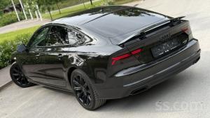 Melns Audi A7 Sportback 2016 Jūrmala, ar dzinēja tilpumu 3.00 L un nobraukumu 0 tūkst. km par 19950 €, foto 18 vietnē AUTOMOTO.COM.LV