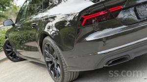 Melns Audi A7 Sportback 2016 Jūrmala, ar dzinēja tilpumu 3.00 L un nobraukumu 0 tūkst. km par 19950 €, foto 19 vietnē AUTOMOTO.COM.LV