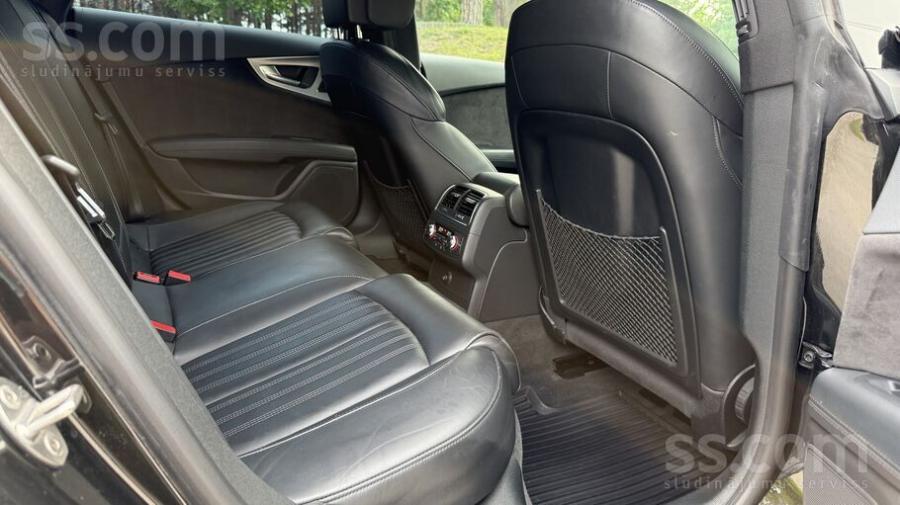 Melns Audi A7 Sportback 2016 Jūrmala, ar dzinēja tilpumu 3.00 L un nobraukumu 0 tūkst. km par 19950 €, foto 25 vietnē AUTOMOTO.COM.LV