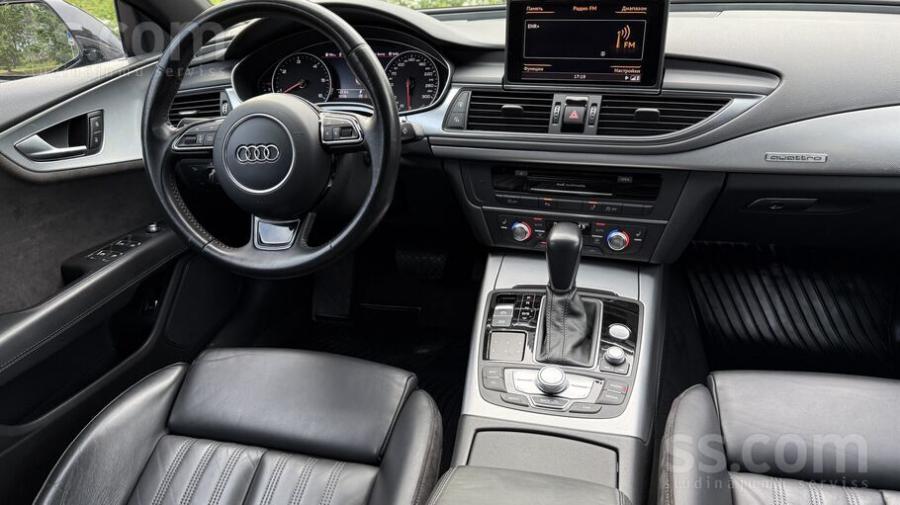 Melns Audi A7 Sportback 2016 Jūrmala, ar dzinēja tilpumu 3.00 L un nobraukumu 0 tūkst. km par 19950 €, foto 29 vietnē AUTOMOTO.COM.LV