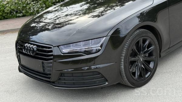 Black Audi A7 Sportback 2016 in Jurmala, with an engine capacity of 3.00 L and mileage of 0 thousand km for 19950 €, photo 6 on AUTOMOTO.COM.LV