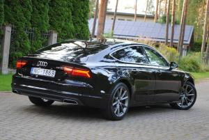 Melns Audi A7 Sportback 2016 Rīga, ar dzinēja tilpumu 3.00 L un nobraukumu 182 tūkst. km par 21990 €, foto 3 vietnē AUTOMOTO.COM.LV
