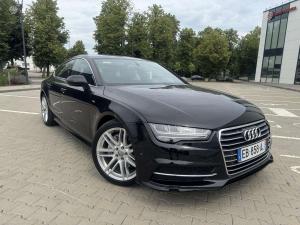Black Audi A7 Sportback 2016 in Kaunas, with an engine capacity of 3.00 L and mileage of 261 thousand km for 16800 €, photo 4 on AUTOMOTO.COM.LV