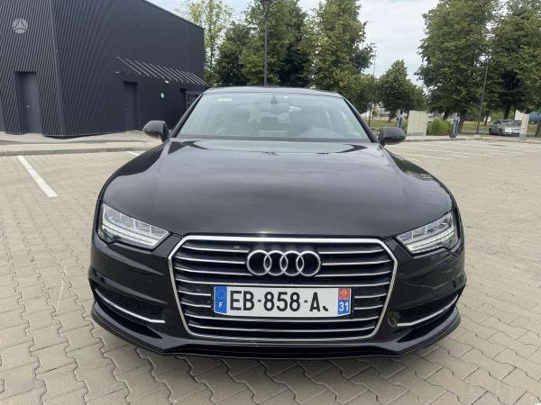 Melns Audi A7 Sportback 2016 Kauņa, ar dzinēja tilpumu 3.00 L un nobraukumu 261 tūkst. km par 16800 €, foto 5 vietnē AUTOMOTO.COM.LV