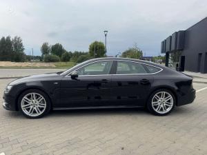 Black Audi A7 Sportback 2016 in Kaunas, with an engine capacity of 3.00 L and mileage of 261 thousand km for 16800 €, photo 7 on AUTOMOTO.COM.LV