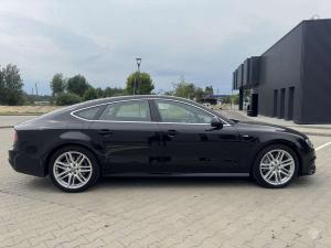 Black Audi A7 Sportback 2016 in Kaunas, with an engine capacity of 3.00 L and mileage of 261 thousand km for 16800 €, photo 9 on AUTOMOTO.COM.LV