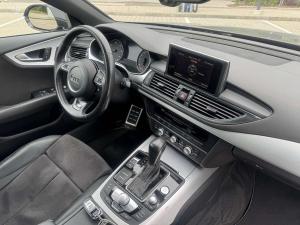 Black Audi A7 Sportback 2016 in Kaunas, with an engine capacity of 3.00 L and mileage of 261 thousand km for 16800 €, photo 25 on AUTOMOTO.COM.LV