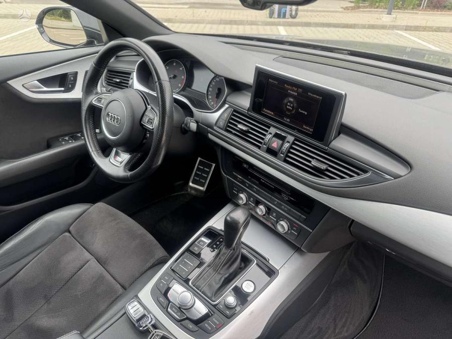 Black Audi A7 Sportback 2016 in Kaunas, with an engine capacity of 3.00 L and mileage of 261 thousand km for 16800 €, photo 25 on AUTOMOTO.COM.LV