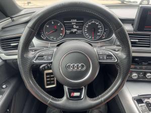 Black Audi A7 Sportback 2016 in Kaunas, with an engine capacity of 3.00 L and mileage of 261 thousand km for 16800 €, photo 27 on AUTOMOTO.COM.LV