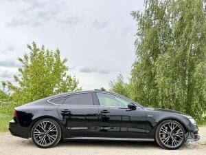 Black Audi A7 Sportback 2016 in Siauliai, with an engine capacity of 3.00 L and mileage of 236 thousand km for 16950 €, photo 18 on AUTOMOTO.COM.LV