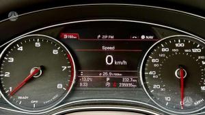 Black Audi A7 Sportback 2016 in Siauliai, with an engine capacity of 3.00 L and mileage of 236 thousand km for 16950 €, photo 34 on AUTOMOTO.COM.LV