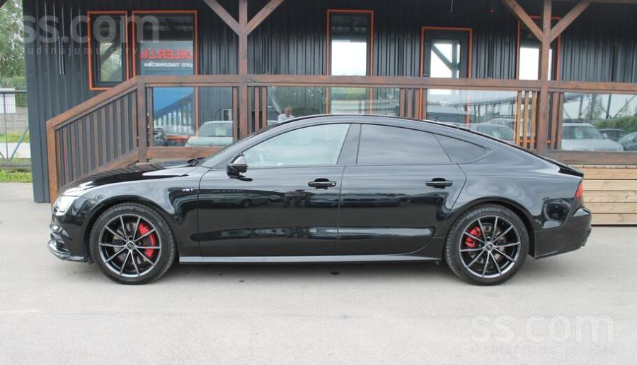 Melns Audi A7 Sportback 2016 Rīga, ar dzinēja tilpumu 3.00 L un nobraukumu 0 tūkst. km par 16400 €, foto 4 vietnē AUTOMOTO.COM.LV