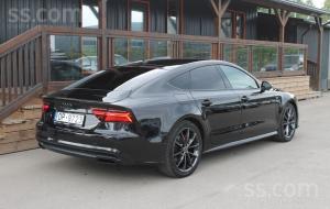 Melns Audi A7 Sportback 2016 Rīga, ar dzinēja tilpumu 3.00 L un nobraukumu 0 tūkst. km par 16400 €, foto 7 vietnē AUTOMOTO.COM.LV