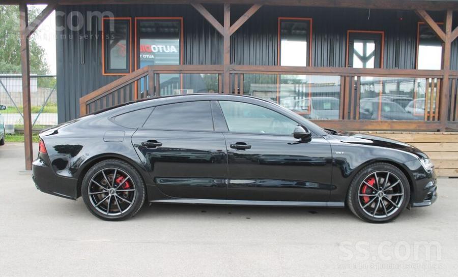 Melns Audi A7 Sportback 2016 Rīga, ar dzinēja tilpumu 3.00 L un nobraukumu 0 tūkst. km par 16400 €, foto 8 vietnē AUTOMOTO.COM.LV