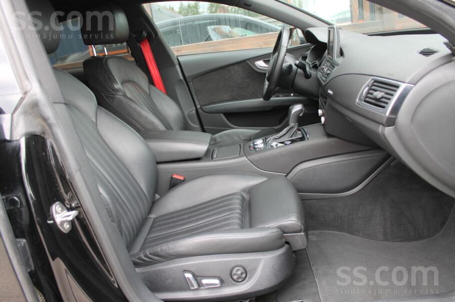 Melns Audi A7 Sportback 2016 Rīga, ar dzinēja tilpumu 3.00 L un nobraukumu 0 tūkst. km par 16400 €, foto 14 vietnē AUTOMOTO.COM.LV