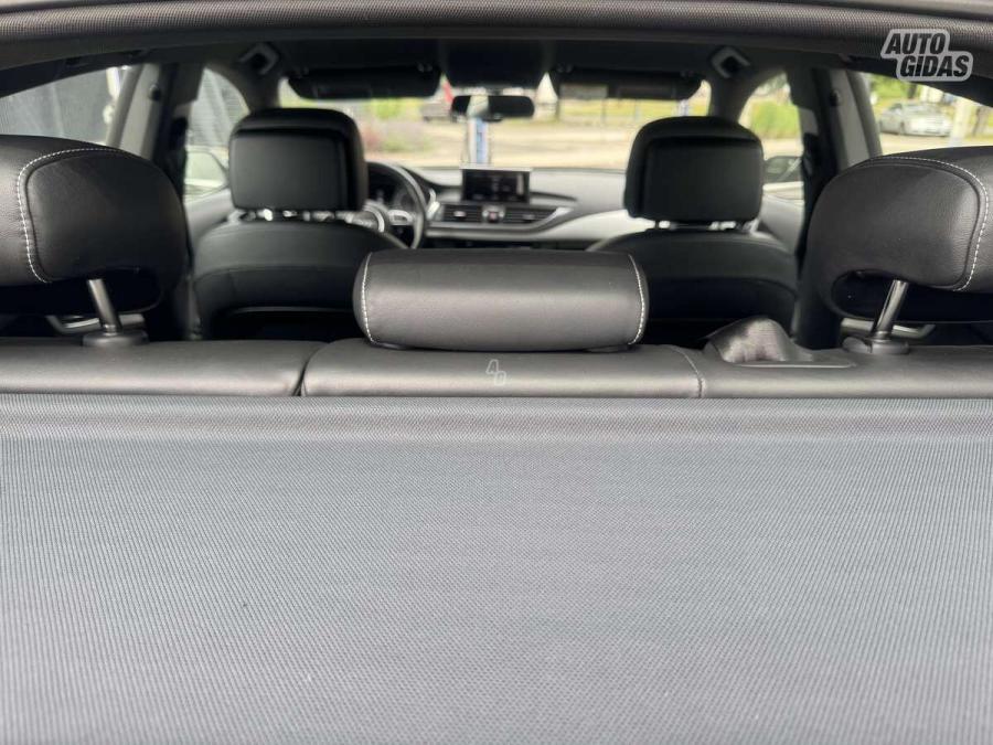 Melns Audi A7 Sportback 2016 Kauņa, ar dzinēja tilpumu 3.00 L un nobraukumu 261 tūkst. km par 16300 €, foto 21 vietnē AUTOMOTO.COM.LV