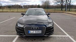 Melns Audi A7 Sportback 2017 Valmiera, ar dzinēja tilpumu 3.00 L un nobraukumu 245 tūkst. km par 18999 €, foto  vietnē AUTOMOTO.COM.LV