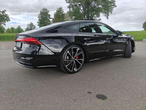 Melns Audi A7 Sportback 2019 Kauņa, ar dzinēja tilpumu 3.00 L un nobraukumu 216 tūkst. km par 39900 €, foto 3 vietnē AUTOMOTO.COM.LV