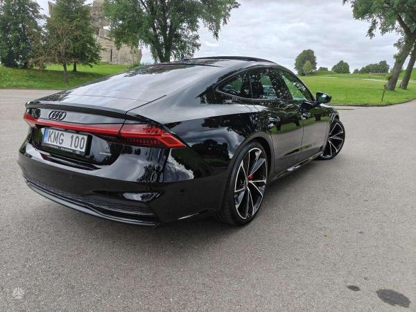 Melns Audi A7 Sportback 2019 Kauņa, ar dzinēja tilpumu 3.00 L un nobraukumu 216 tūkst. km par 39900 €, foto 10 vietnē AUTOMOTO.COM.LV
