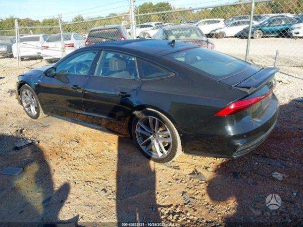 Black Audi A7 Sportback 2021 in Klaipeda, with an engine capacity of 3.00 L and mileage of 92 thousand km for 15300 €, photo 3 on AUTOMOTO.COM.LV