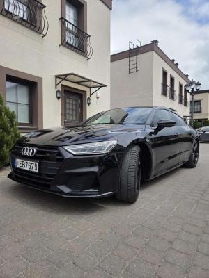 Melns Audi A7 Sportback 2021 Kauņa, ar dzinēja tilpumu 2.00 L un nobraukumu 167 tūkst. km par 39900 €, foto  vietnē AUTOMOTO.COM.LV
