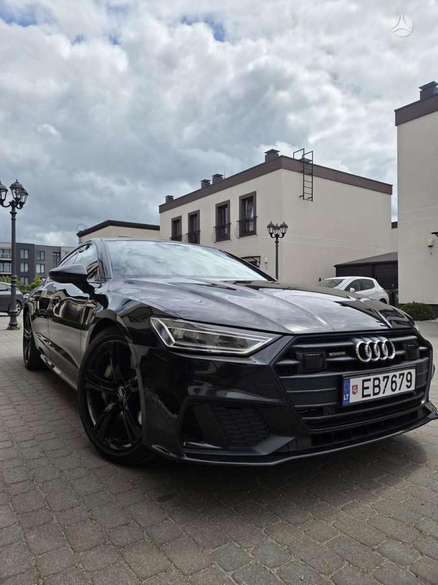 Melns Audi A7 Sportback 2021 Kauņa, ar dzinēja tilpumu 2.00 L un nobraukumu 167 tūkst. km par 39900 €, foto 3 vietnē AUTOMOTO.COM.LV