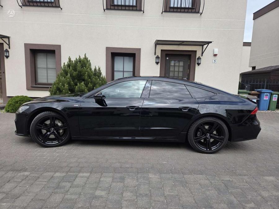 Melns Audi A7 Sportback 2021 Kauņa, ar dzinēja tilpumu 2.00 L un nobraukumu 167 tūkst. km par 39900 €, foto 4 vietnē AUTOMOTO.COM.LV