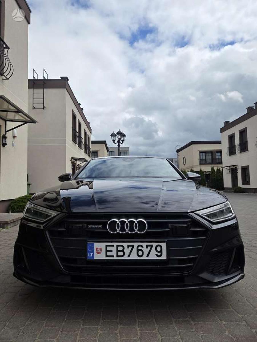 Melns Audi A7 Sportback 2021 Kauņa, ar dzinēja tilpumu 2.00 L un nobraukumu 167 tūkst. km par 39900 €, foto 5 vietnē AUTOMOTO.COM.LV