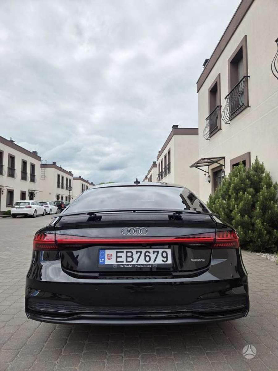 Melns Audi A7 Sportback 2021 Kauņa, ar dzinēja tilpumu 2.00 L un nobraukumu 167 tūkst. km par 39900 €, foto 7 vietnē AUTOMOTO.COM.LV