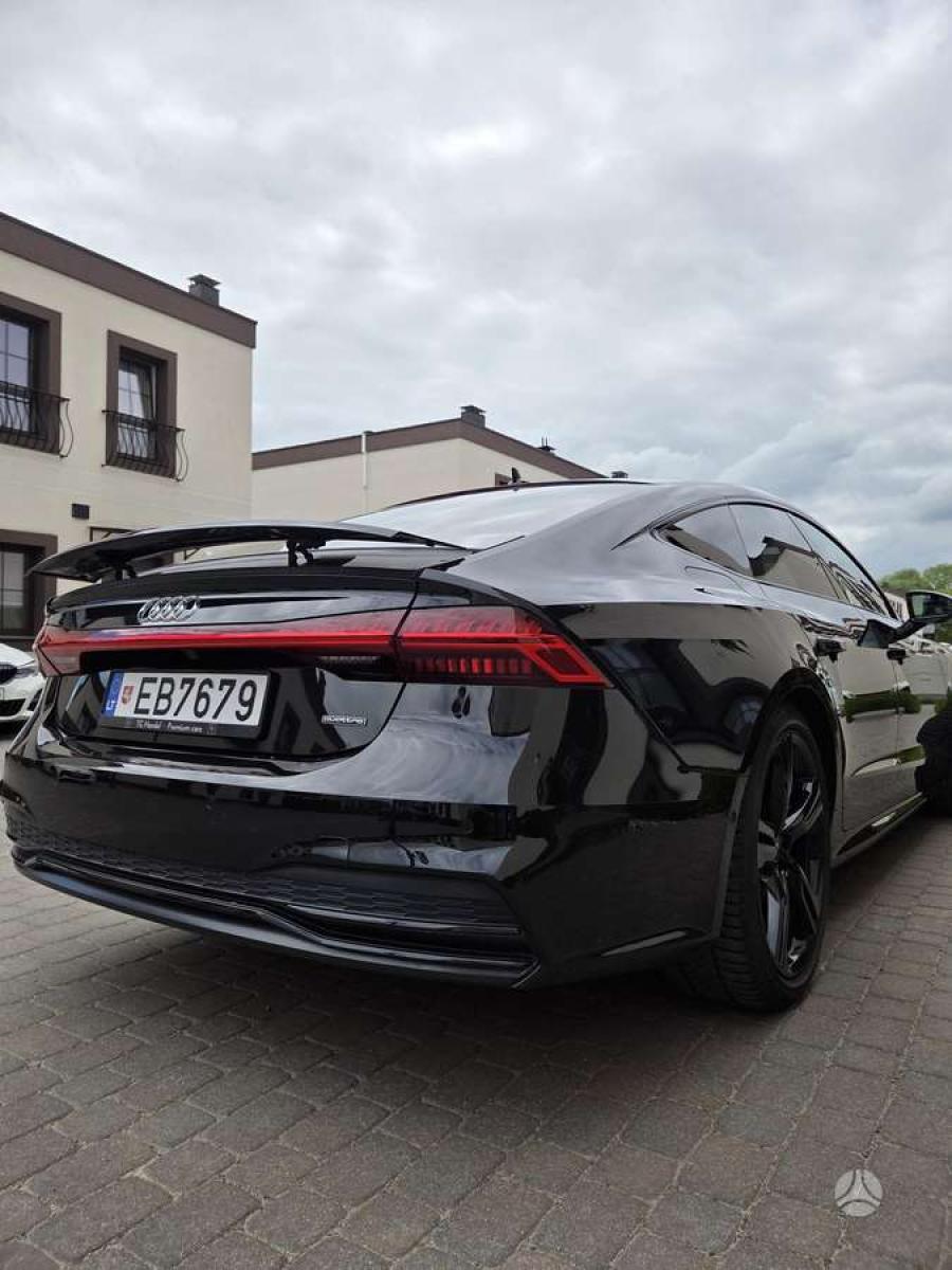 Melns Audi A7 Sportback 2021 Kauņa, ar dzinēja tilpumu 2.00 L un nobraukumu 167 tūkst. km par 39900 €, foto 8 vietnē AUTOMOTO.COM.LV