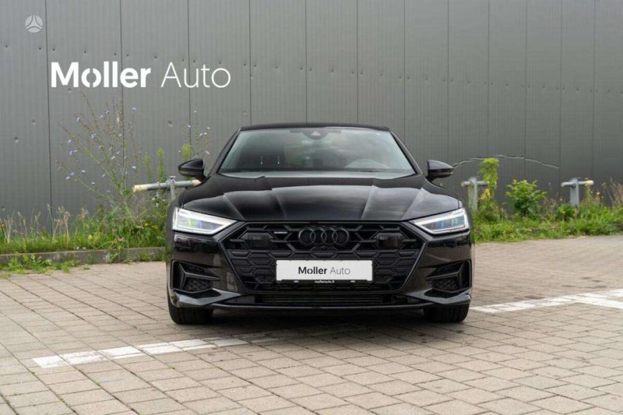 Melns Audi A7 Sportback 2025 Viļņa, ar dzinēja tilpumu 2.00 L un nobraukumu 26 tūkst. km par 51550 €, foto 3 vietnē AUTOMOTO.COM.LV